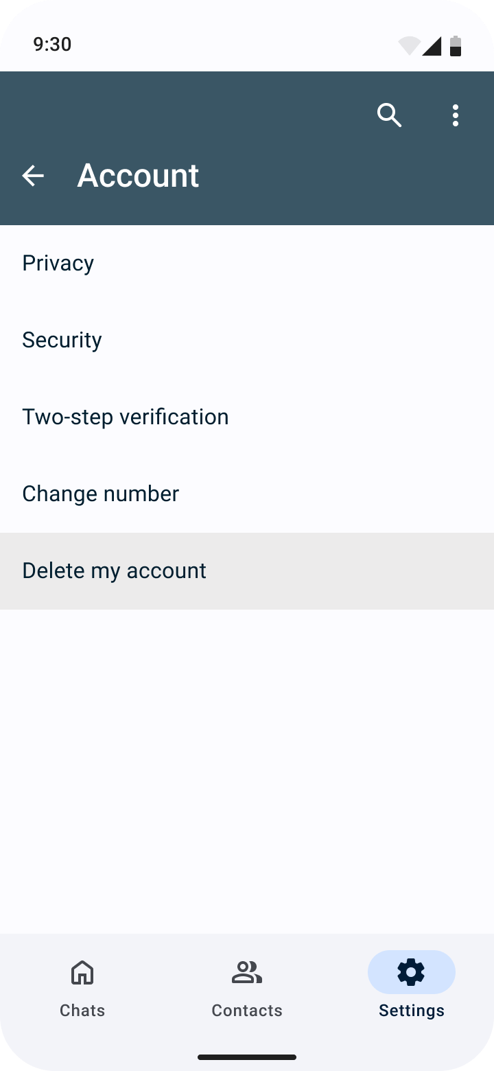 How to Delete Phone Number from WhatsApp Business App